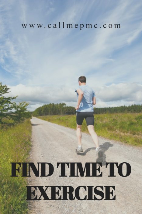 FIND TIME TO EXERCISE