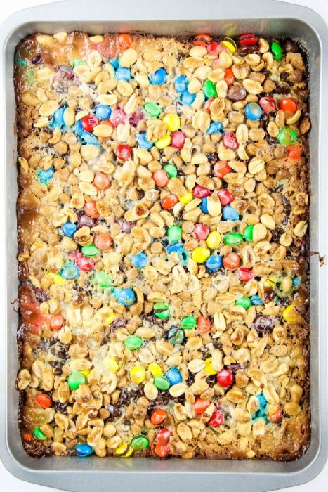 GRAHAM CRACKER COOKIE BARS