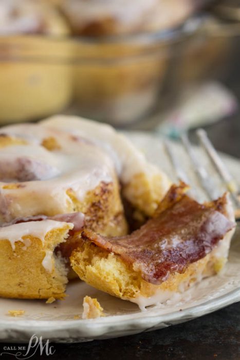 Bacon Cinnamon Rolls
