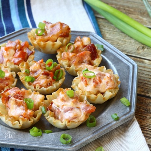 Bacon Tomato and Cheese Cups (Bacon Rotel Cups)