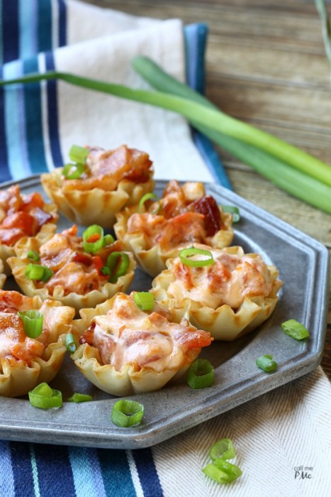 Bacon Tomato and Cheese Cups (Bacon Rotel Cups)