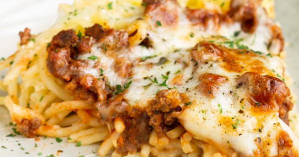 BEST SPAGHETTI PIE RECIPE