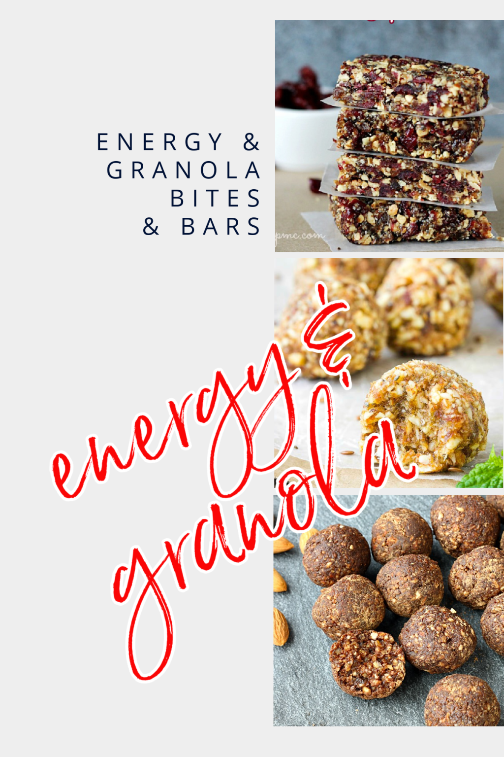 HOMEMADE ENERGY SNACK BARS