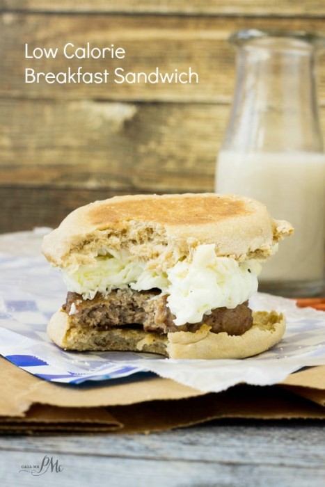 LOW-CALORIE BREAKFAST SANDWICH