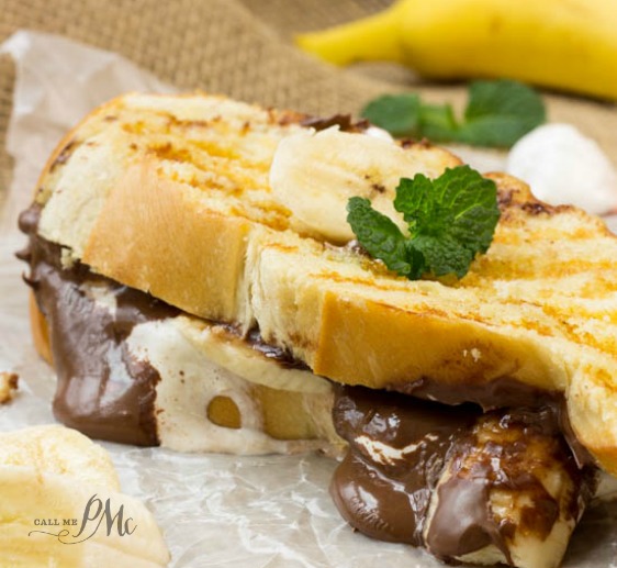 Easy Nutella Dessert Panini