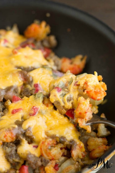 Sausage Crawfish Poutine Cheese Fries