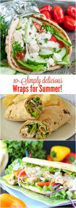 10+ Simply Delicious Wraps for Summer