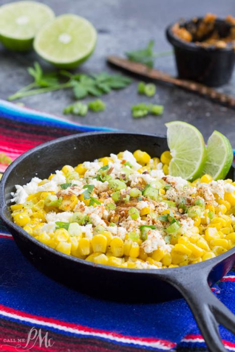 Skillet Mexican Street Corn Recipe