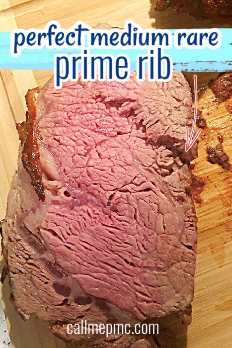PERFECT MEDIUM RARE OVEN ROASTED PRIME RIB