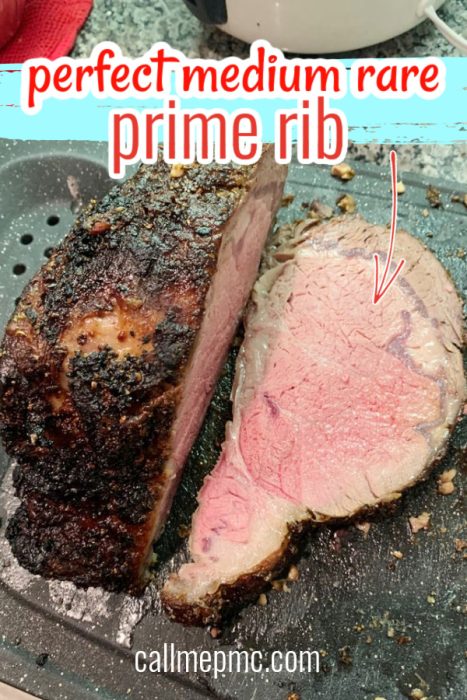 PERFECT MEDIUM RARE OVEN ROASTED PRIME RIB