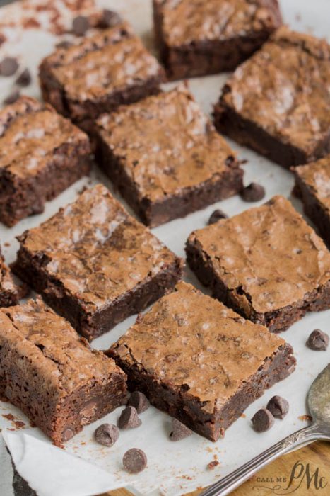 Best Chewy Fudgy Homemade Brownies Recipe