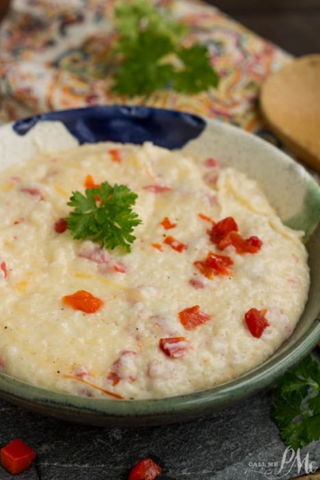 Pimento Cheddar Cheese Grits Recipe