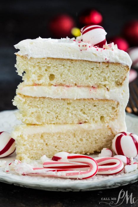 Peppermint Candy Three Layer Cake