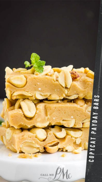 Copycat Payday Bar Recipe