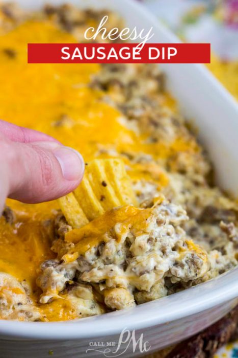 Cheesy Sausage Dip