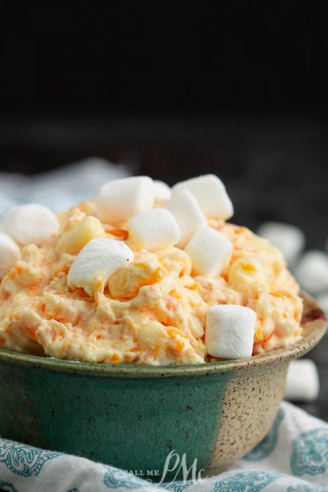 ORANGE CREAMSICLE FLUFF WITH COTTAGE CHEESE