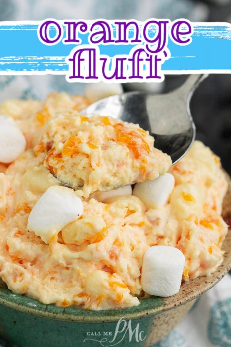 ORANGE CREAMSICLE FLUFF WITH COTTAGE CHEESE