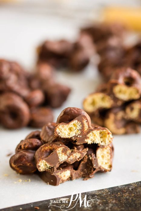 CHOCOLATE CHEERIO CLUSTERS