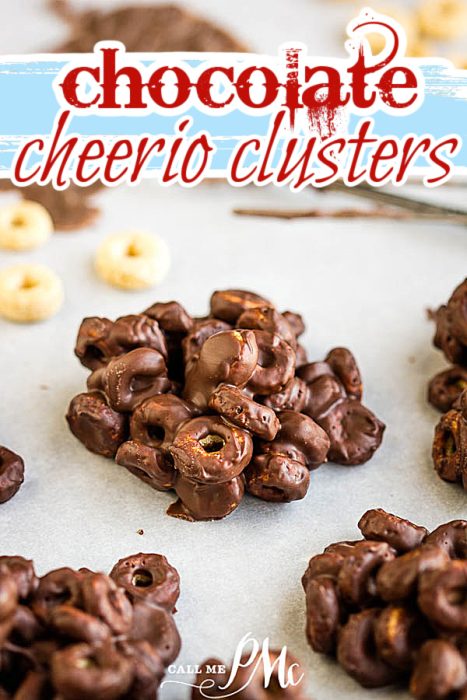 CHOCOLATE CHEERIO CLUSTERS