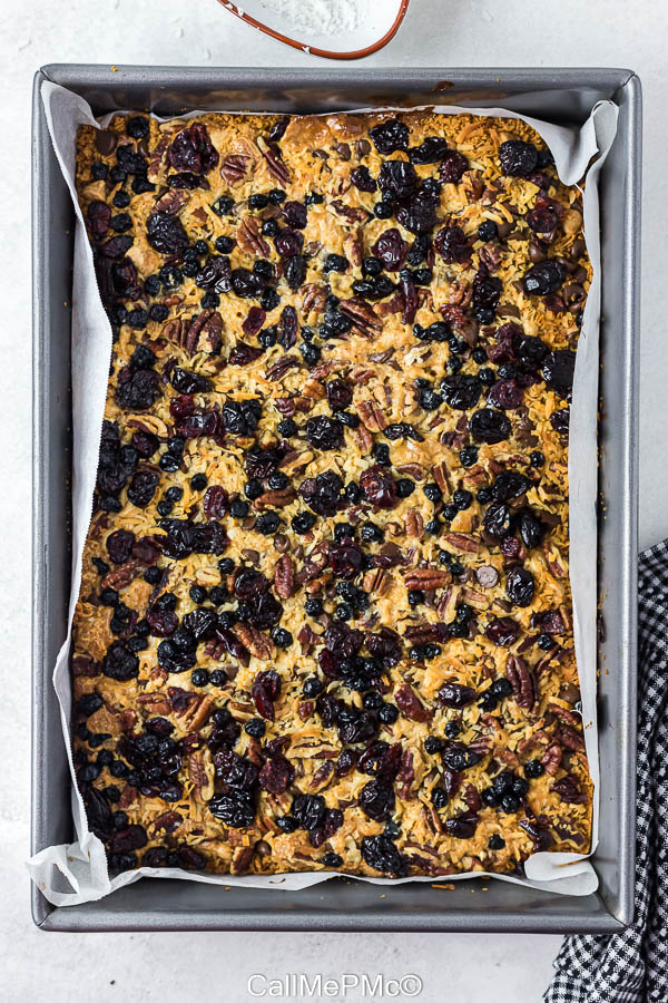 Triple Berry Magic Bars Recipe