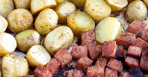 SHEET PAN HOOSIER STEW