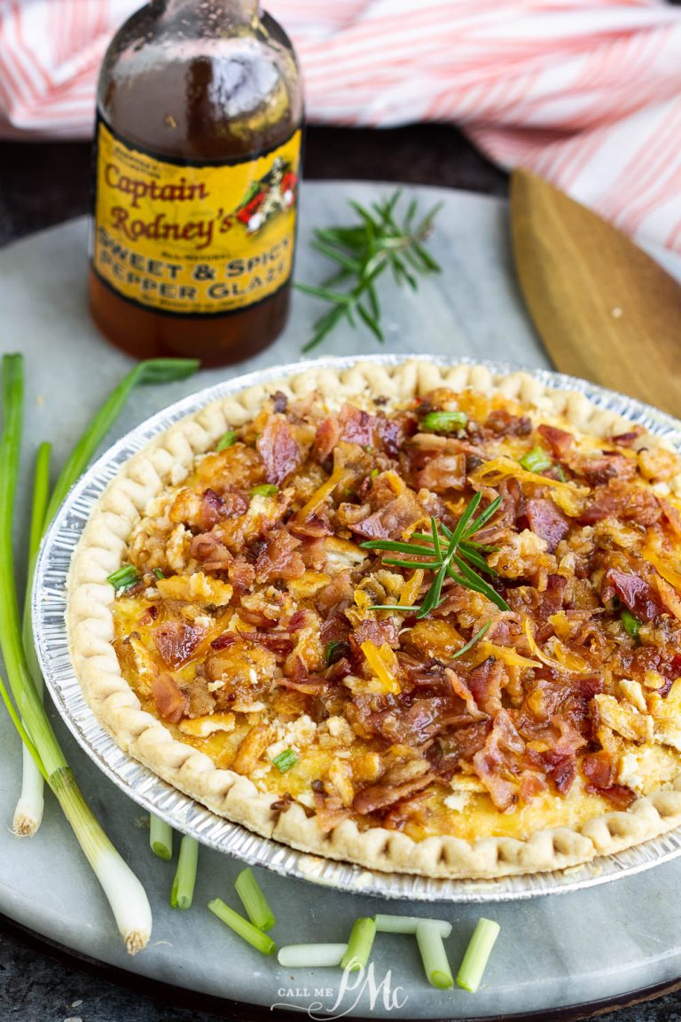 CAPTAIN RODNEY'S BOUCAN CHICKEN QUICHE