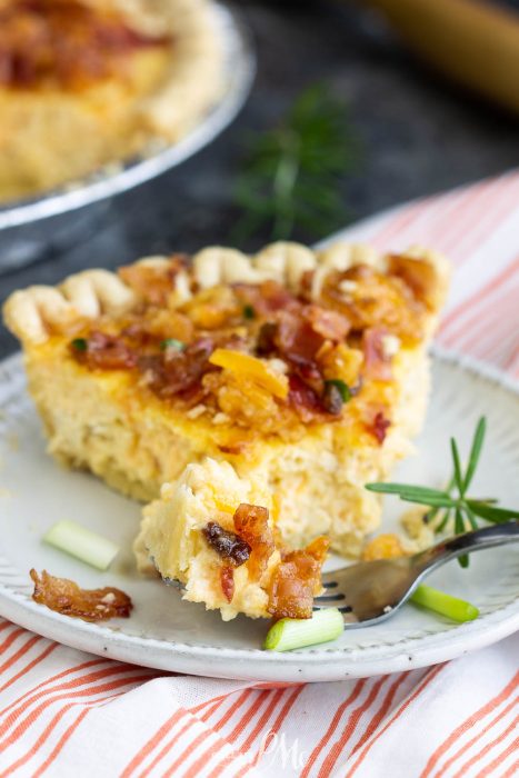 CAPTAIN RODNEY'S BOUCAN CHICKEN QUICHE