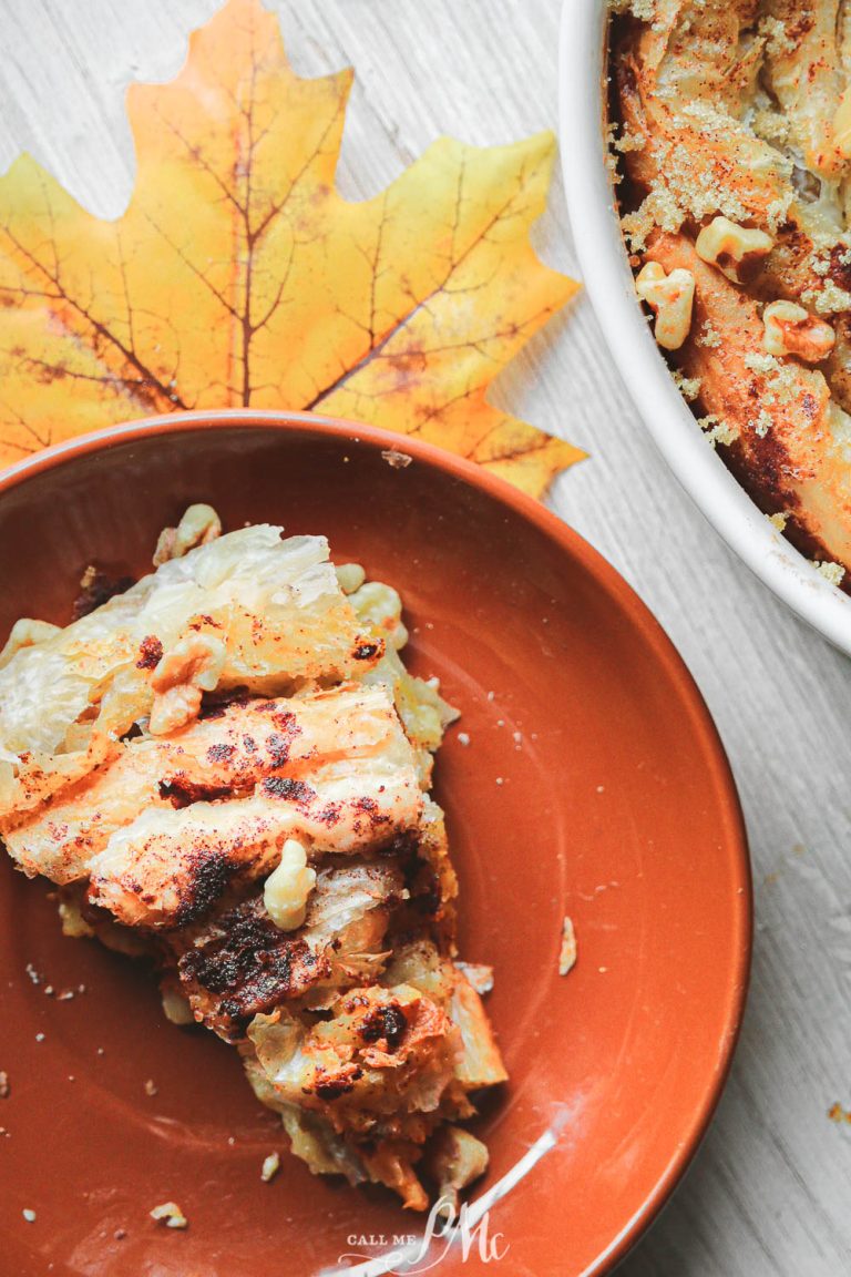 RUFFLED PHYLLO PUMPKIN CAKE