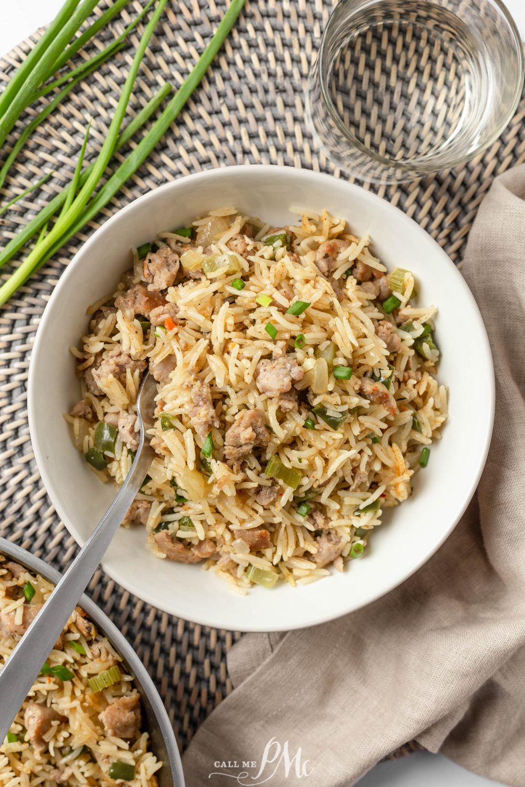 CAJUN SAUSAGE DIRTY RICE