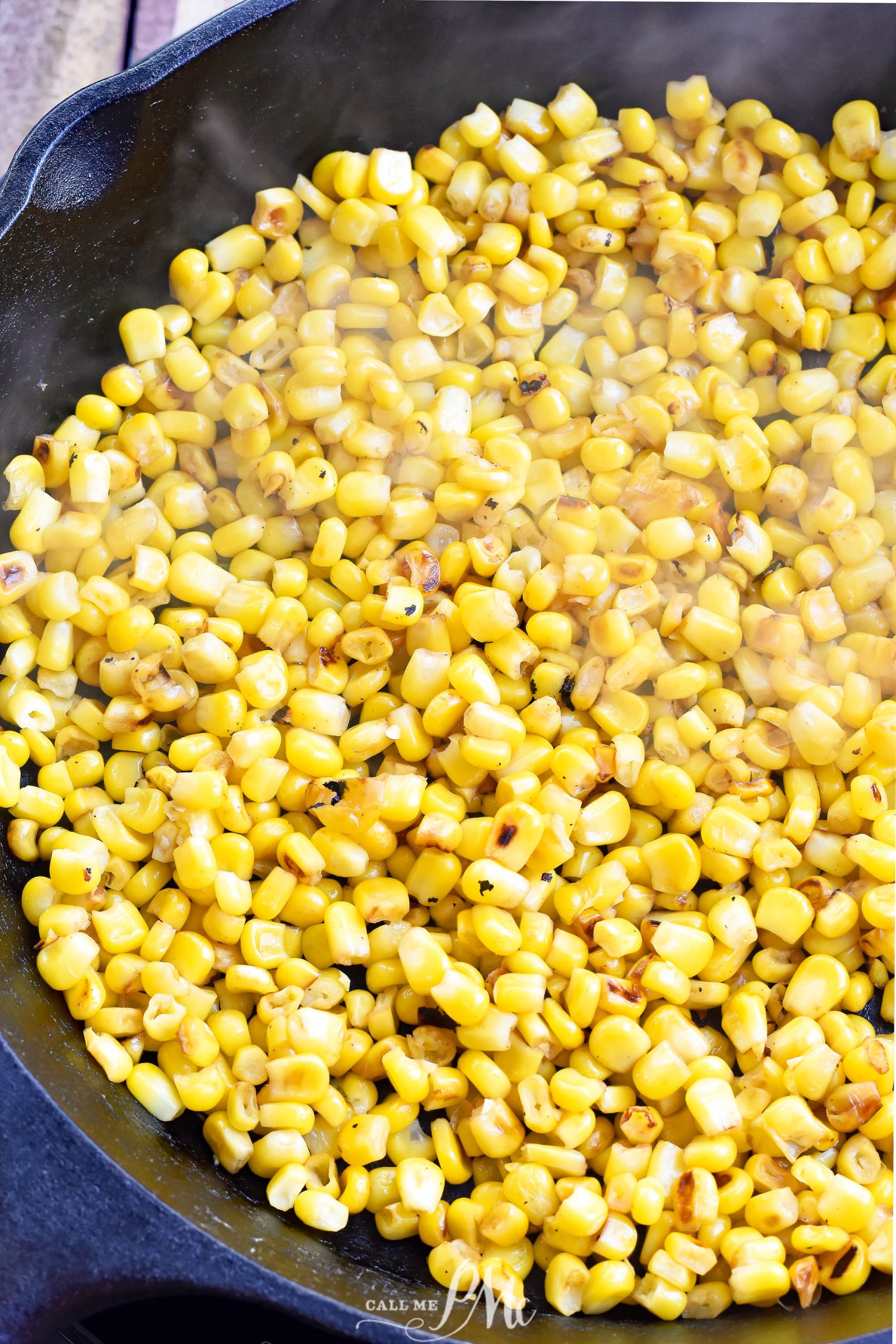 Skillet Charred Corn