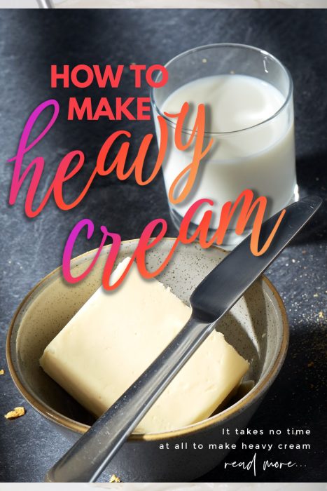 How to Make Heavy Cream