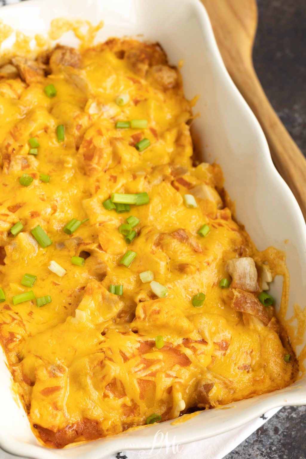 Buffalo chicken ravioli casserole