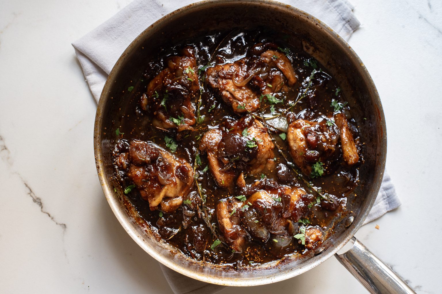 Balsamic Fig Glazed Chicken