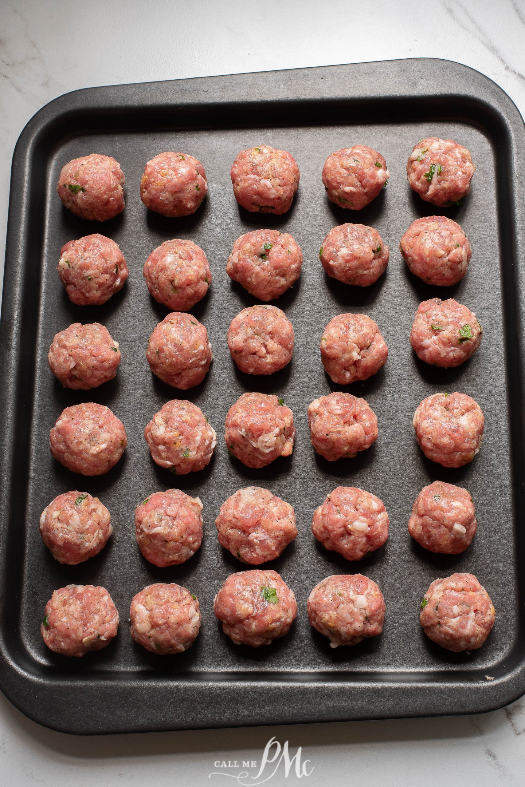 Sheet Pan Fajita Meatballs
