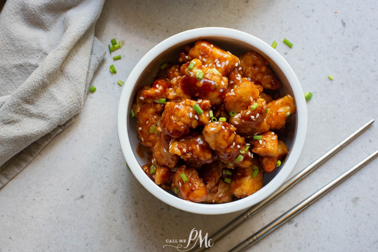 Sticky Garlic Chicken Nuggets