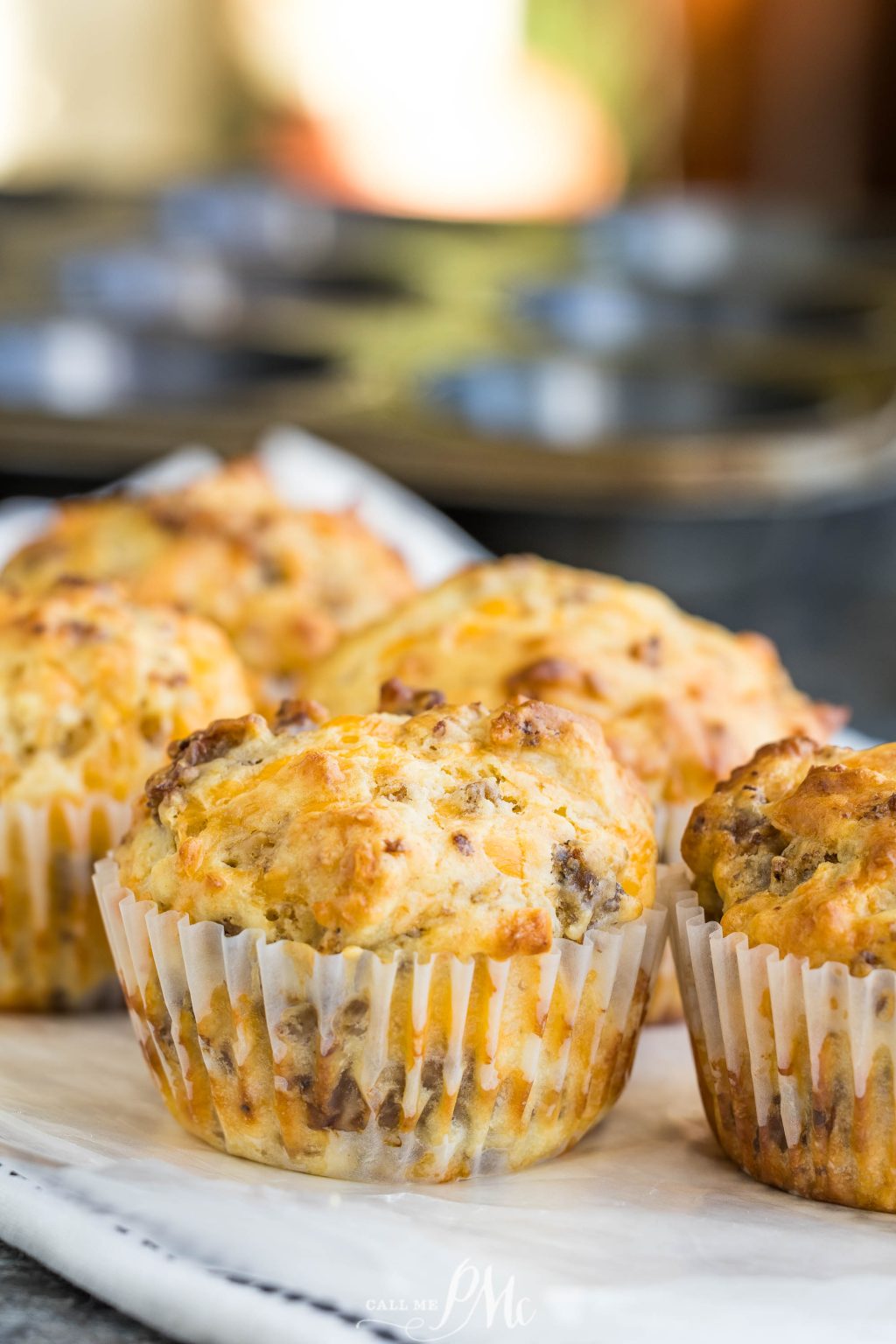 Small Batch Sausage Muffins