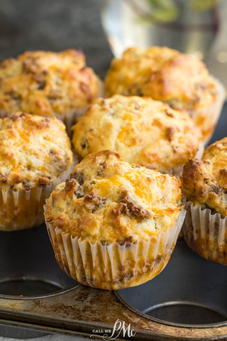 Small Batch Sausage Muffins