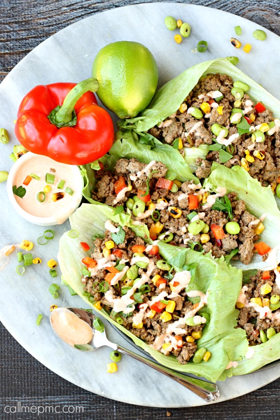 Keto Asian Chicken Lettuce Wraps