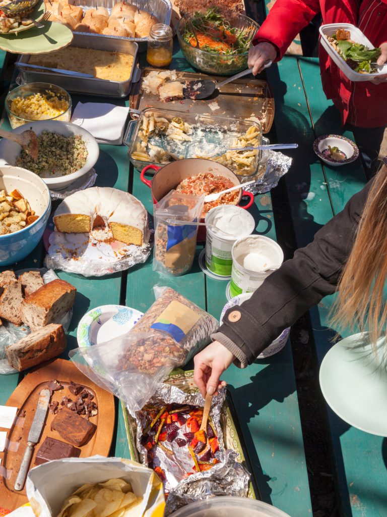 Potluck etiquette for guests and hosts