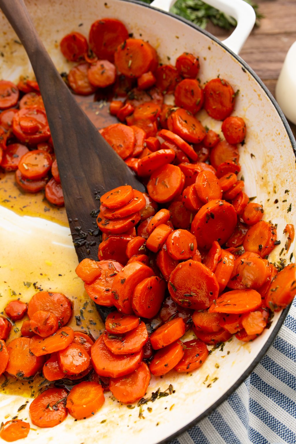 Maple Cider Glazed Carrots