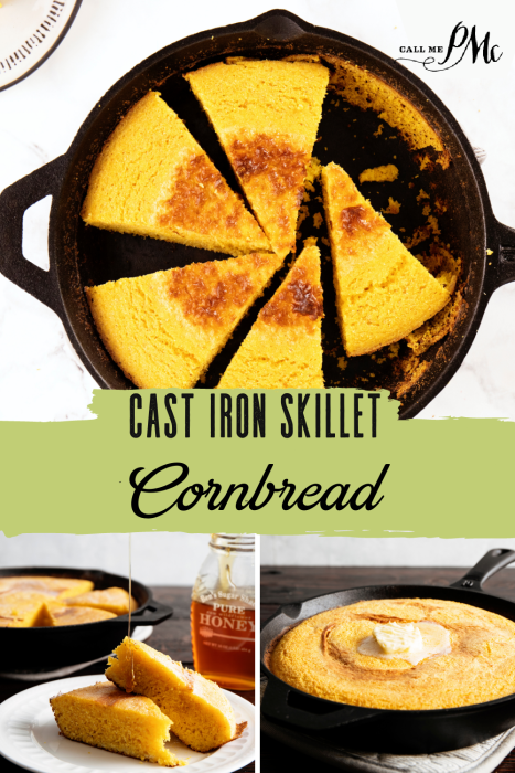 Cast Iron Skillet Cornbread