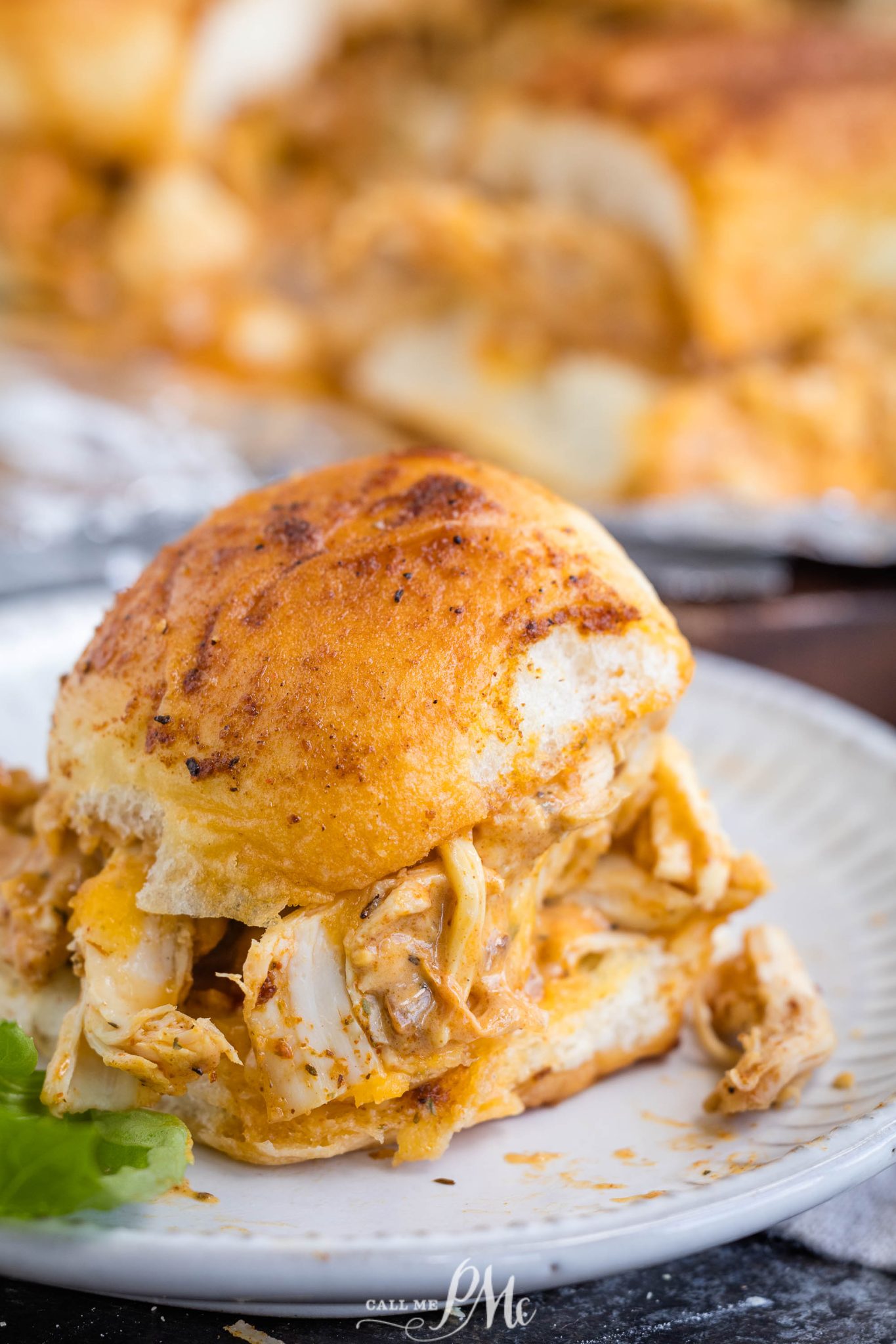 Queso Chipotle Chicken Sliders
