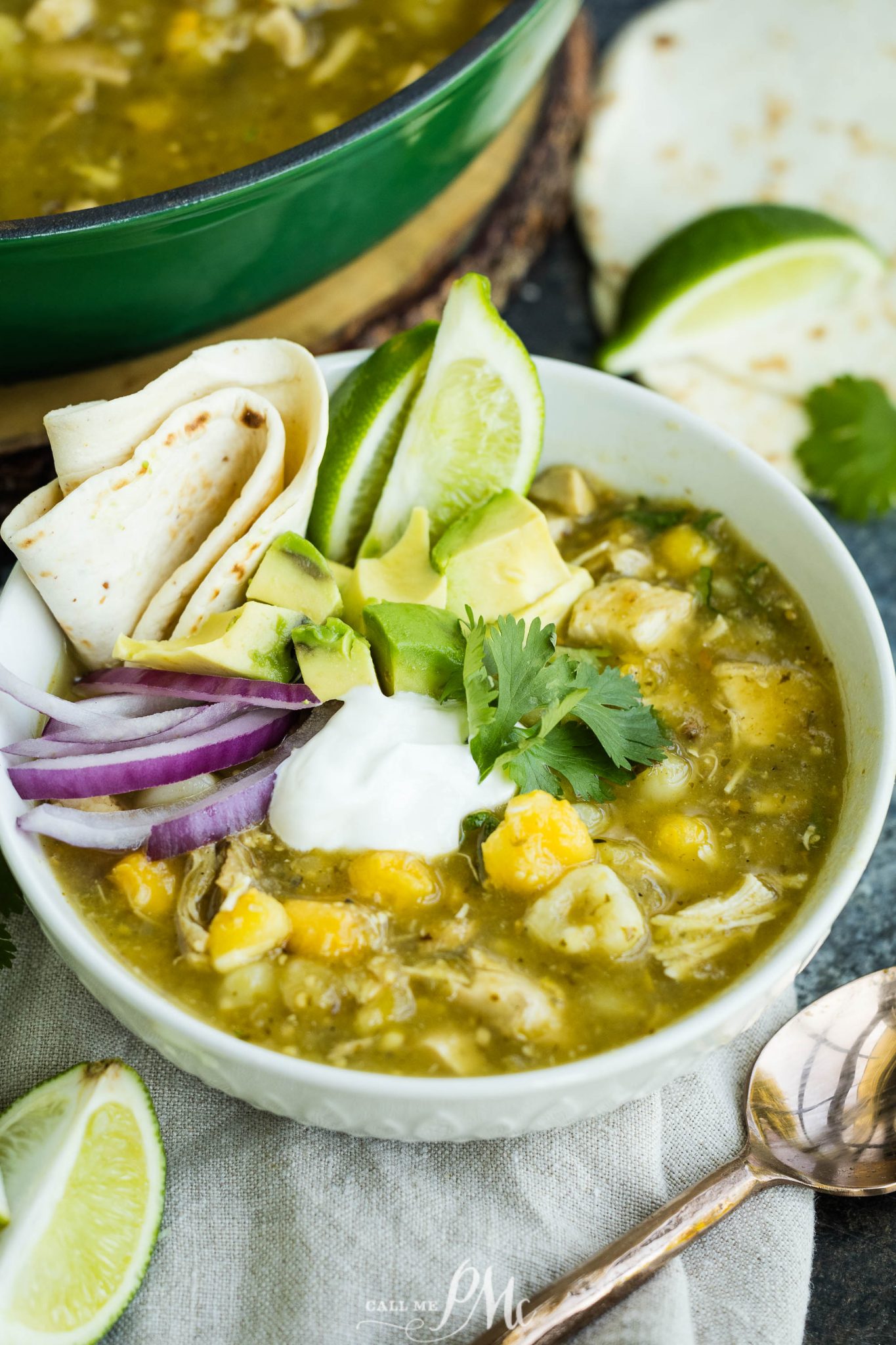 Shortcut Chicken Pozole Verde