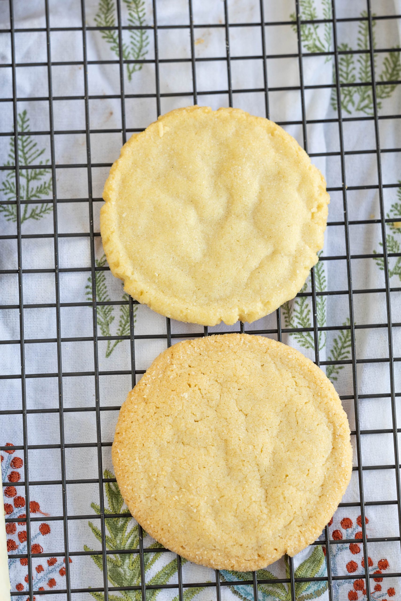 Old Fashioned Chewy Sugar Cookies (Tea Cakes)