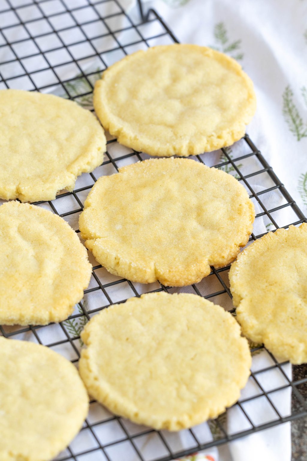 Old Fashioned Chewy Sugar Cookies (Tea Cakes)