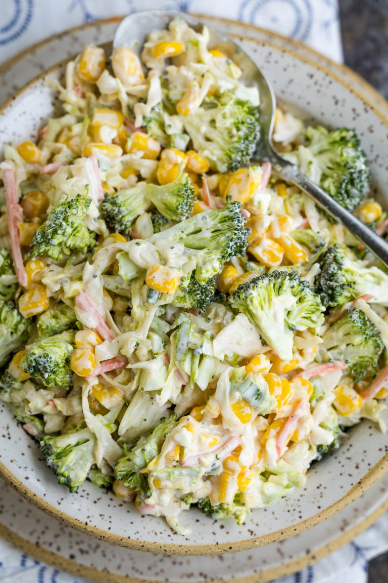 Broccoli Corn Slaw Recipe