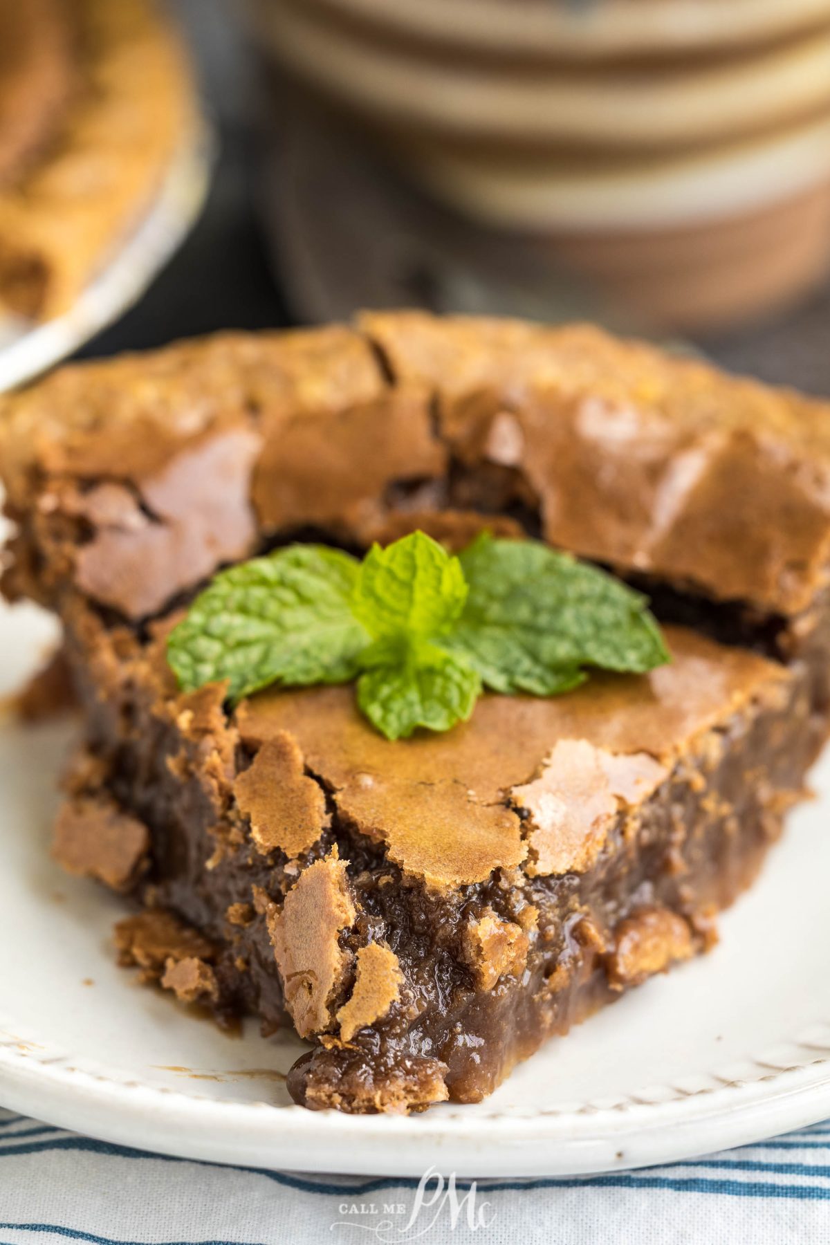Nutella Chess Pie